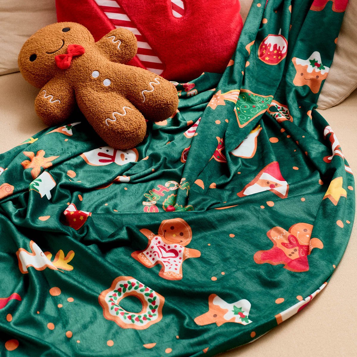 Koc GRINCHY minky 150x200 cm HOMLA - Homla | Sklep EMPIK.COM