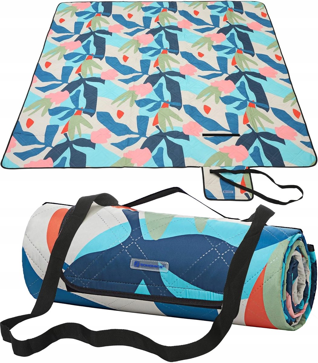 KOC PIKNIKOWY KOC PLAŻOWY KOC KEMPINGOWY KOC 200 x 300cm NA PLAŻĘ NA ...