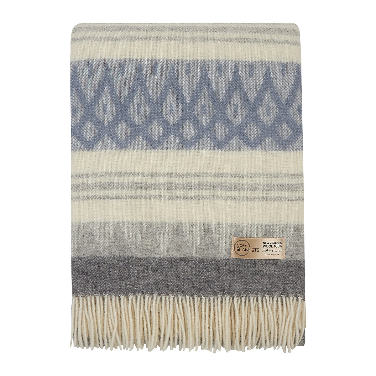 KOC WEŁNIANY cieply miękki 100% wełna pled koce 140x200 Cozy Blankets ...