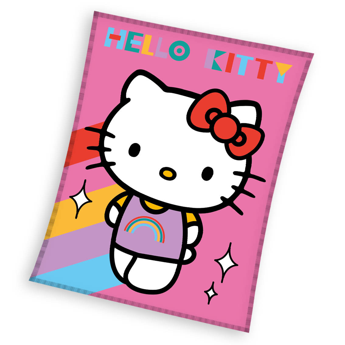 Koc Z Coralu Hello Kitty Kotek 130Cm X 160Cm - Carbotex | Sklep EMPIK.COM