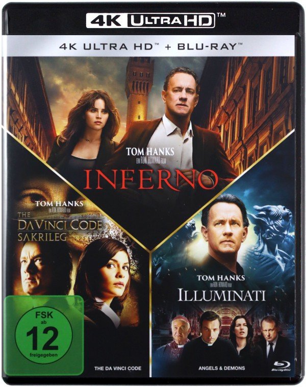 Kod da Vinci / Anioły i demony / Inferno - Howard Ron| Filmy Sklep ...