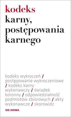 Kodeks karny, postępowania karnego - Krzyżanowski Lech | Książka w Empik
