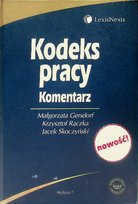 Kodeks pracy Komentarz - Gersdorf Małgorzata | Książka w Empik