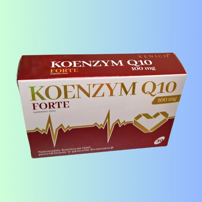 Koenzym Q10 Forte 100 mg Xenico 30 kapsułek - wsparcie serca i energii komórkowej | Sklep EMPIK.COM