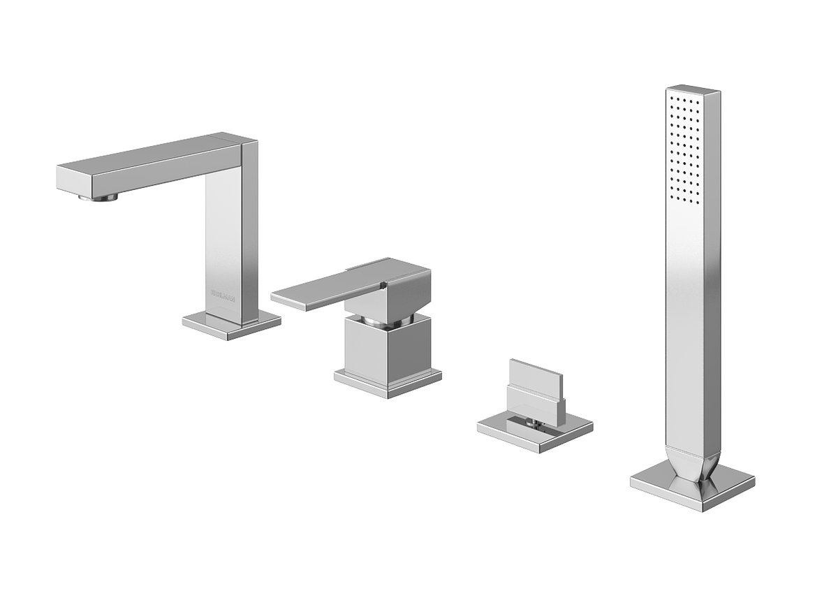 Kohlman Excelent bateria wannowa 4-otworowa QB243H - Kohlman | Sklep ...