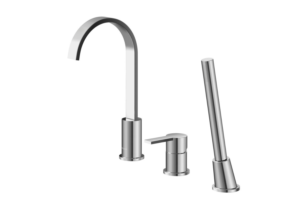 Kohlman Gixs bateria wannowa 3-otworowa QB241G - Kohlman | Sklep EMPIK.COM