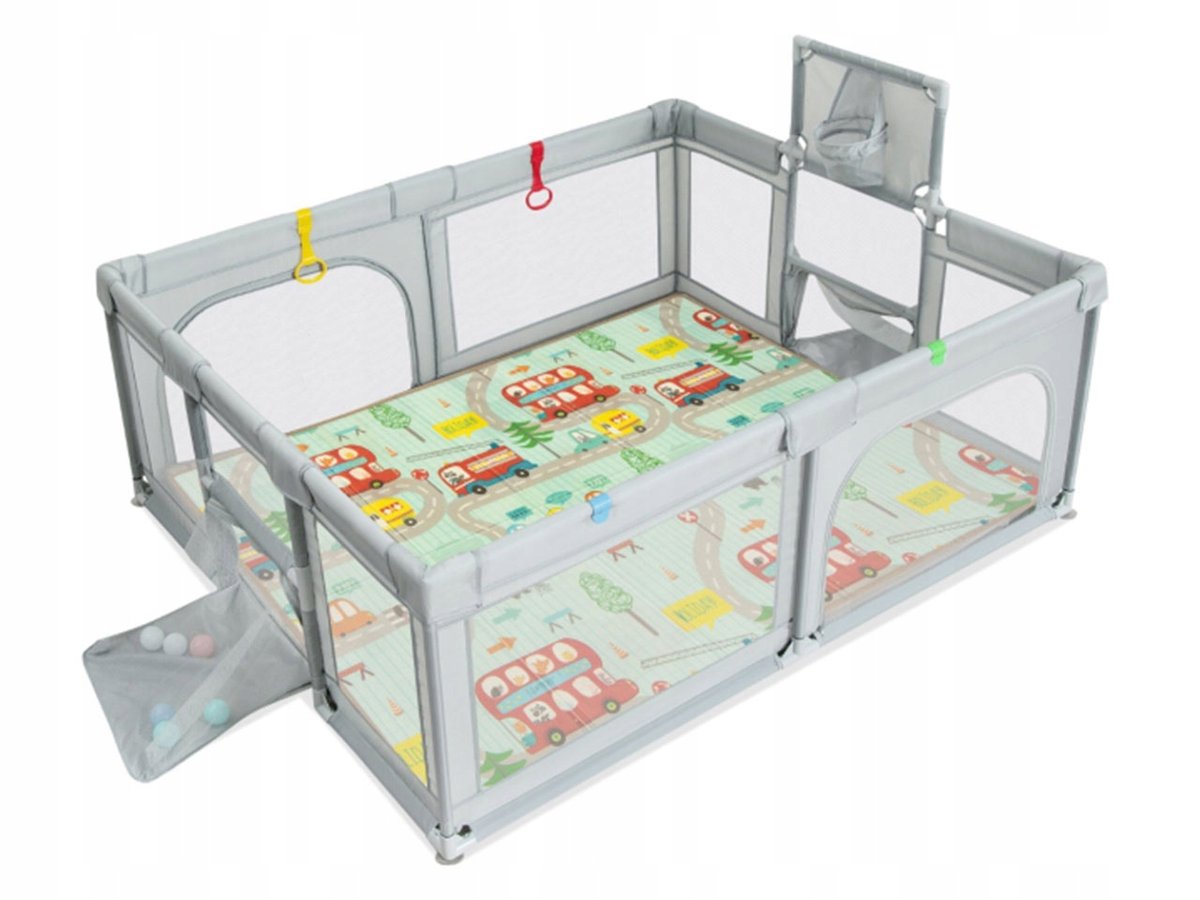 Kojec Costway Kojec dla dzieci 157 x 188 cm - COSTWAY | Sklep EMPIK.COM