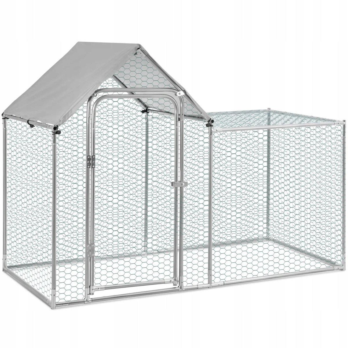 Kojec klatka zagroda wybieg dla królika zwierząt 203.5 x 102 x 152.5 cm - WIESENFIELD | Sklep ...