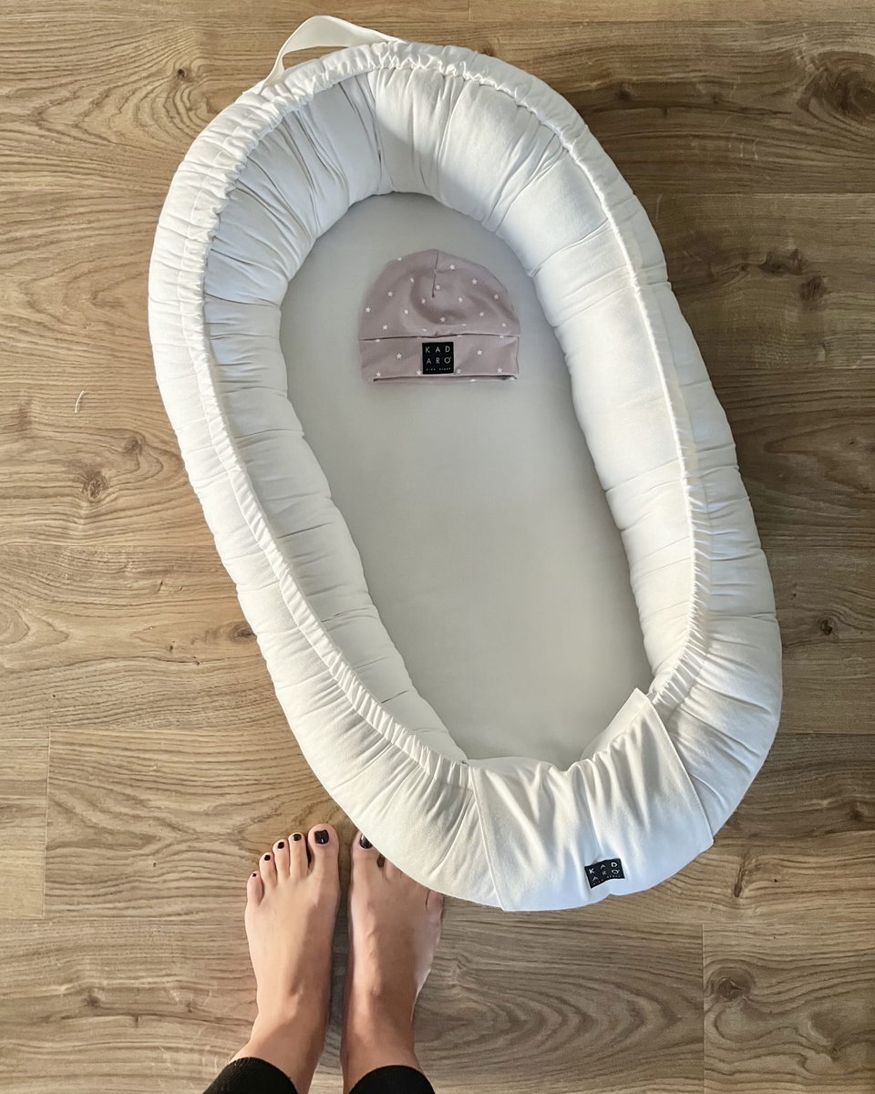 Kokon bambusowy dla noworodka - ecru - Inna marka | Sklep EMPIK.COM