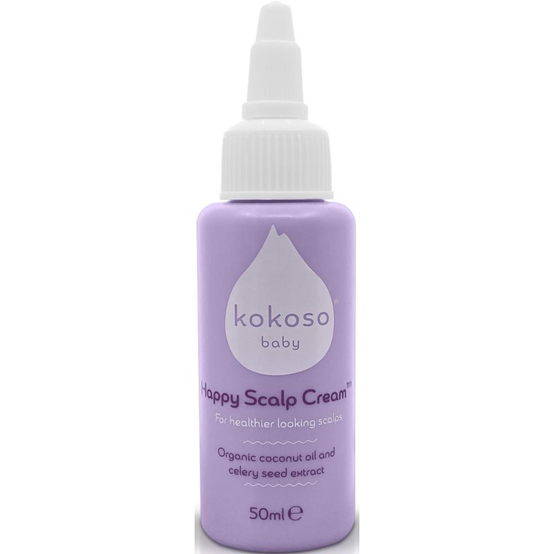 Kokoso Baby Happy Scalp Cream, Krem dla dzieci na ciemieniuchę, 50 ml ...