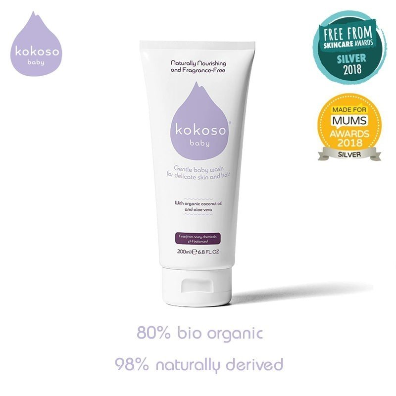 Kokoso Baby Unfragranced Hair And Body Wash 200 Ml - A Little Lovely ...