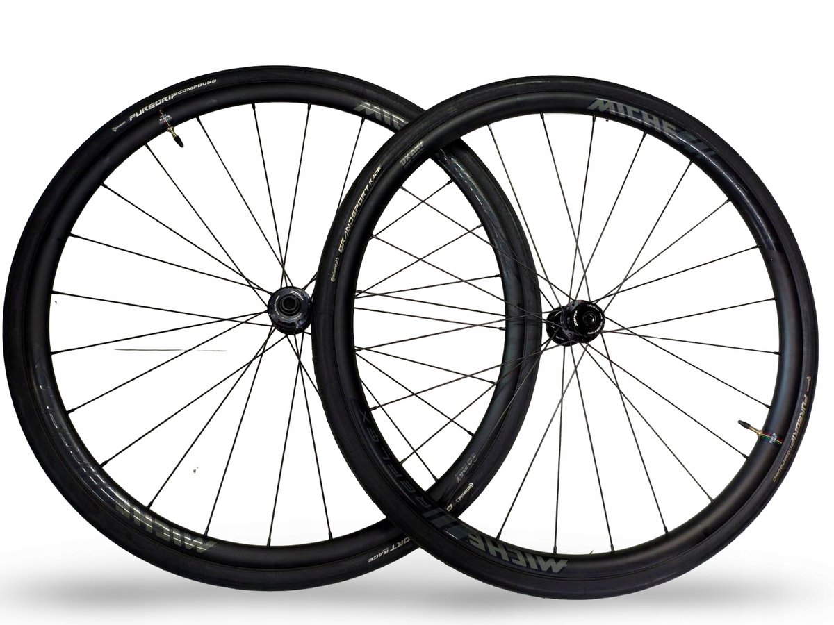 KOŁA ROWEROWE KOMPLET MICHE ROZMIAR 28" TARCZE CENTERLOCK OSIE 12MM ...