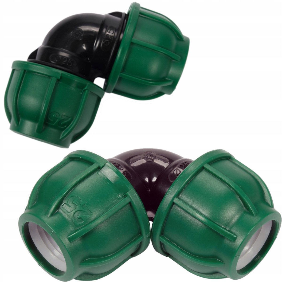 KOLANKO DO RUR PE 90 STOPNI 25 x 25mm ZŁĄCZKA - FLO | Sklep EMPIK.COM