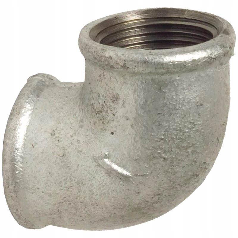 Kolano kolanko żeliwne ocynk 90 st 1 x 1/2 cala - Inna marka | Sklep EMPIK.COM