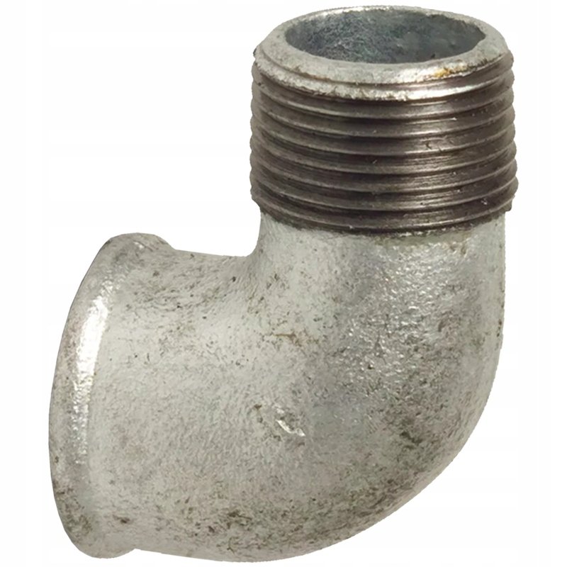 Kolano kolanko żeliwne ocynk 90 st 1 x 3/4 cala - GRANIT | Sklep EMPIK.COM