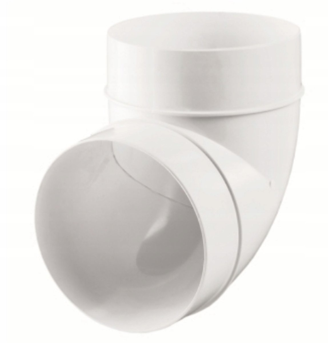 Kolano wentylacyjne okr g e 90 stopni do kana u fi150 mm PCV VENTS 690 - Vents | AGD Sklep EMPIK.COM