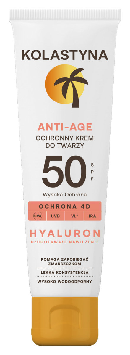 Kolastyna, Krem Do Opalania Sun 50 (Wysoka Ochrona) Spf50+, 50 Ml ...