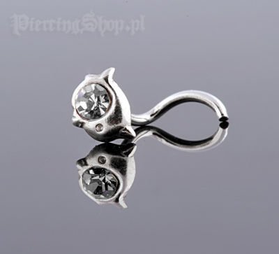 Kolczyk Do Nosa Delfin Z Oczkiem - Inna marka | Moda Sklep EMPIK.COM