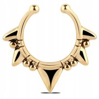 Kolczyk Do Nosa Septum Bez Przekłuwania Kolce - Inna marka | Moda Sklep ...