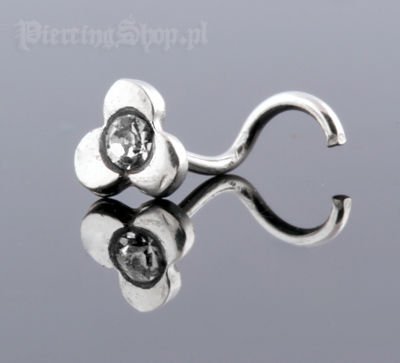 Kolczyk Do Nosa Trzykrotka Z Oczkiem - Inna marka | Moda Sklep EMPIK.COM