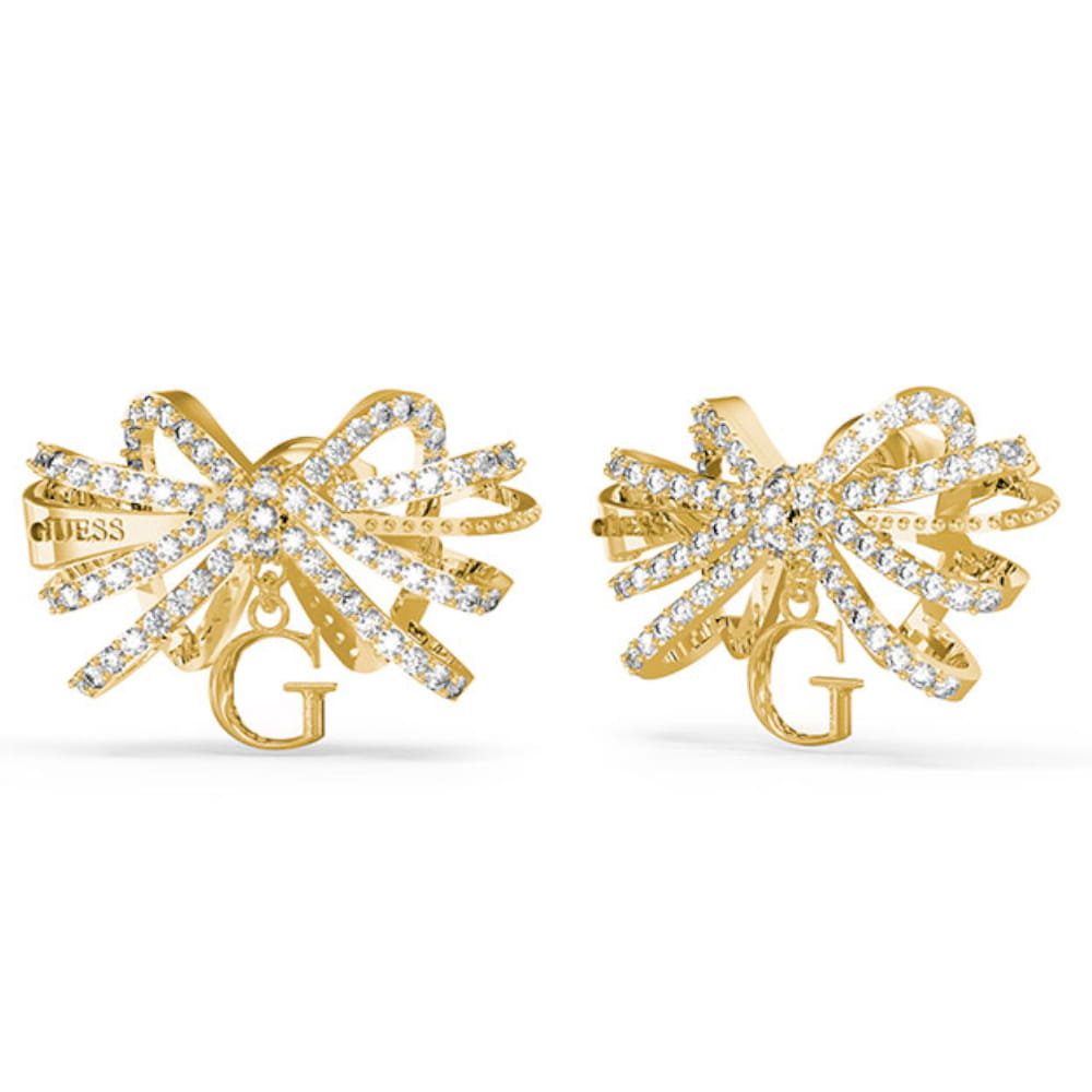 Kolczyki Guess A-Bow You JUBE01502JWYGT/U - GUESS | Moda Sklep EMPIK.COM
