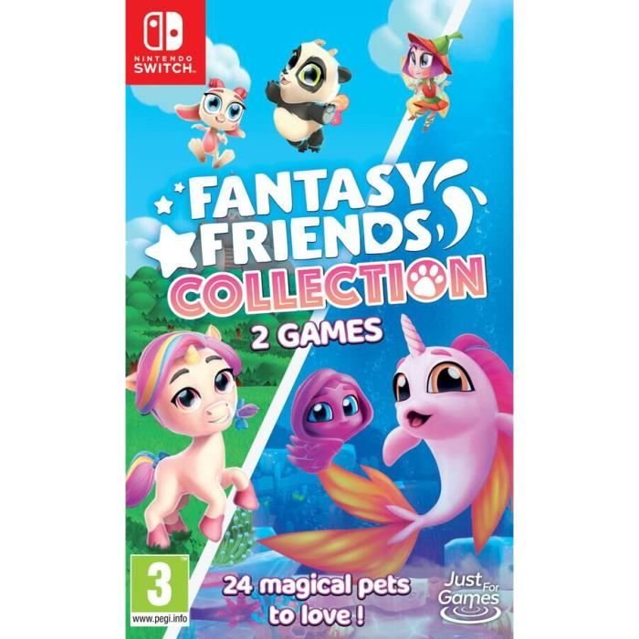 Kolekcja Fantasy Friends 1+2 + Kolorowanka-Gra-SWITCH - Inny producent ...