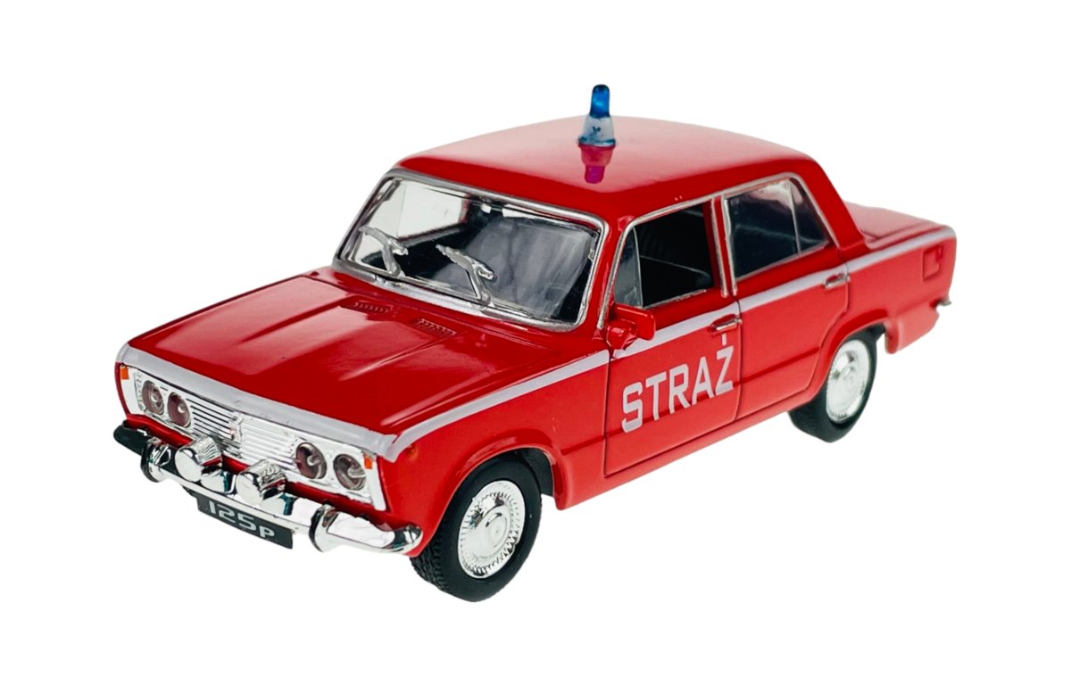 Kolekcja Prl Fiat 125P Straż Pożarna 1:43 - Daffi | Sklep EMPIK.COM