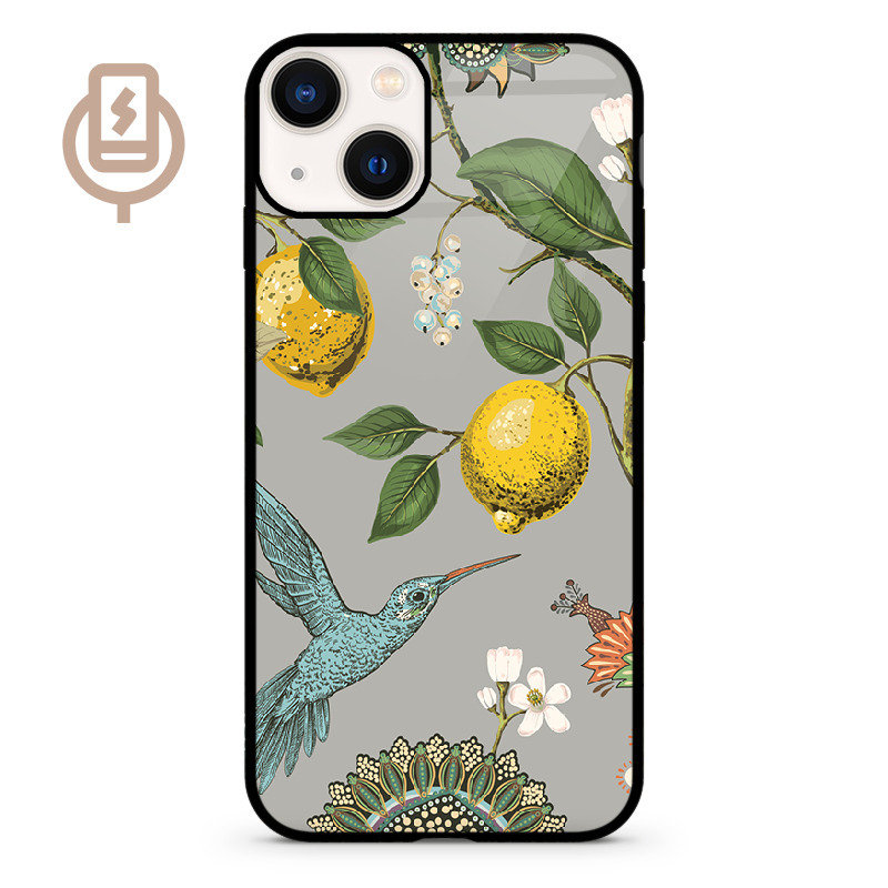 Koliber wiosną - iPhone 13 mini Etui szklane flexible indukcyjne [TIF ...