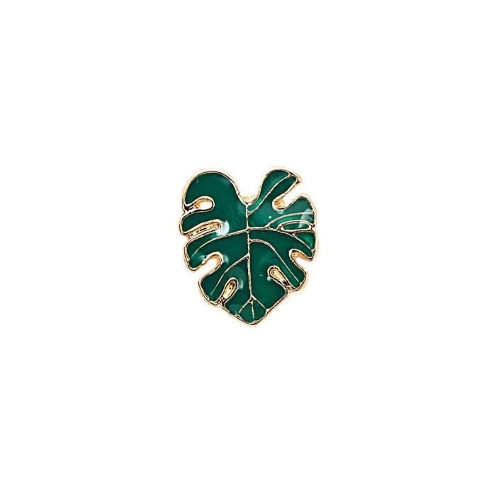 Kołki - listek - zielony - 12 x 10 mm - Inna marka | Sklep EMPIK.COM
