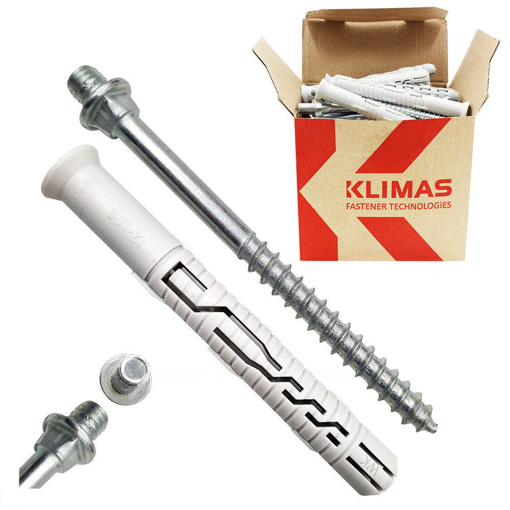 Kołki Rozporowe Ramowe Dwugwint 12X100 25Szt - KLIMAS | Sklep EMPIK.COM