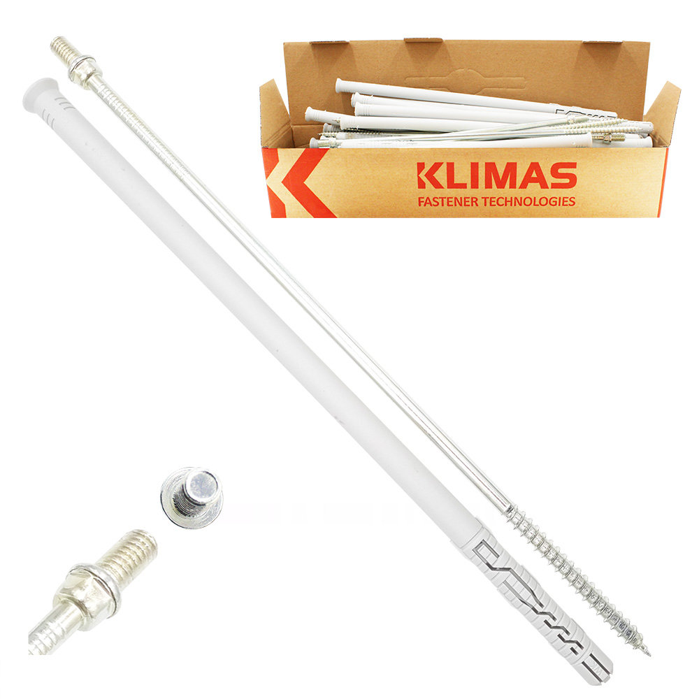 Kołki Rozporowe Ramowe Dwugwint 12X300 25Szt - KLIMAS | Sklep EMPIK.COM