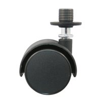 KÓŁKO MEBLOWE DO MEBLI 40MM Z MUFA 13MM/CZARNE KDS-40M AMIX - Amix | Sklep EMPIK.COM