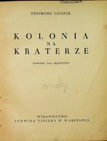Kolonja na kraterze, 1946 r. - W opisie | Książka w Empik