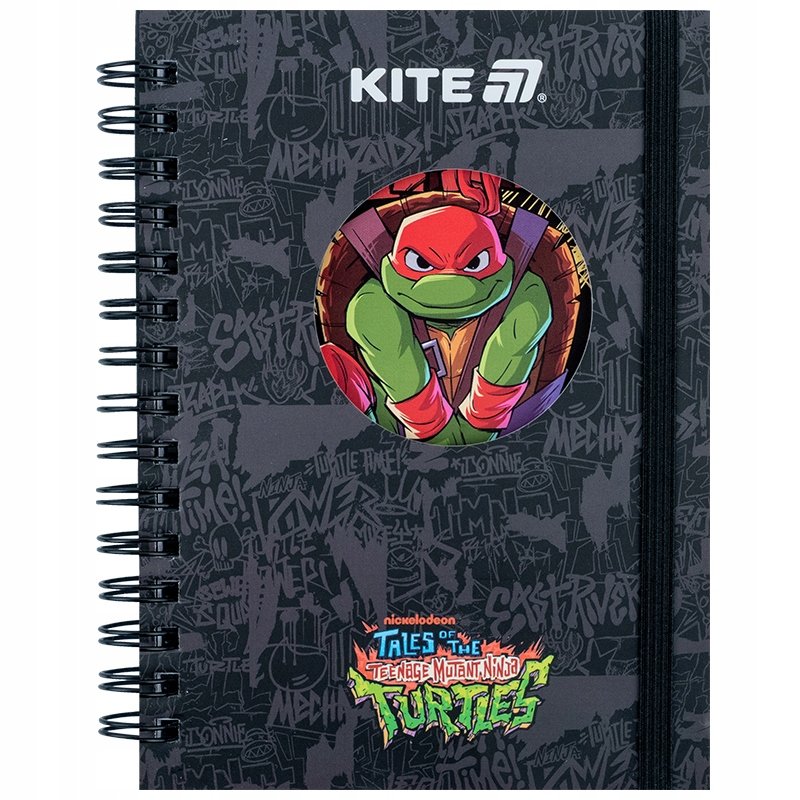 Kołonotatnik Notes Fioletowy 80 Kartek Ninja Turtles Kite - KITE ...