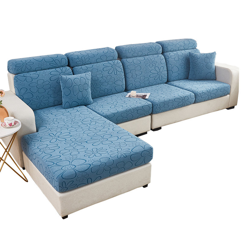 Kolor 4, Pokrowce na sofę z żakardu bawełnianego Big Head, Drukowane ...