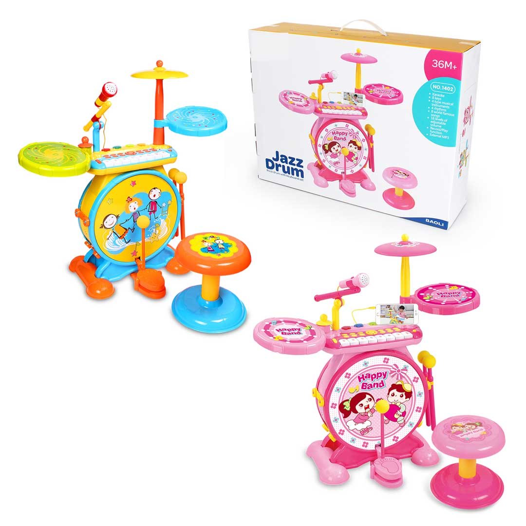 Kolorowa Dla Najmłodszych Perkusja Z Keyboardem - Inny producent ...