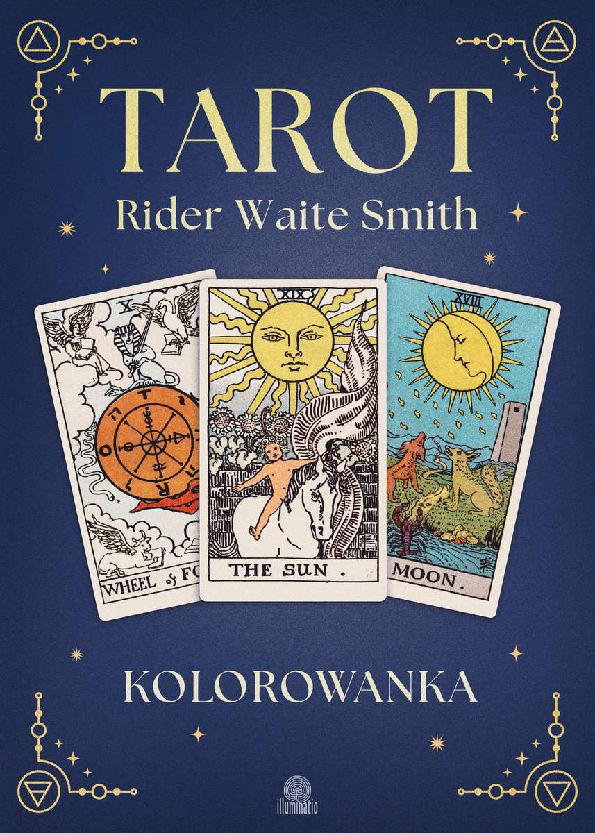 Kolorowanka Tarot Rider-Waite - Opracowanie zbiorowe | Książka w Empik