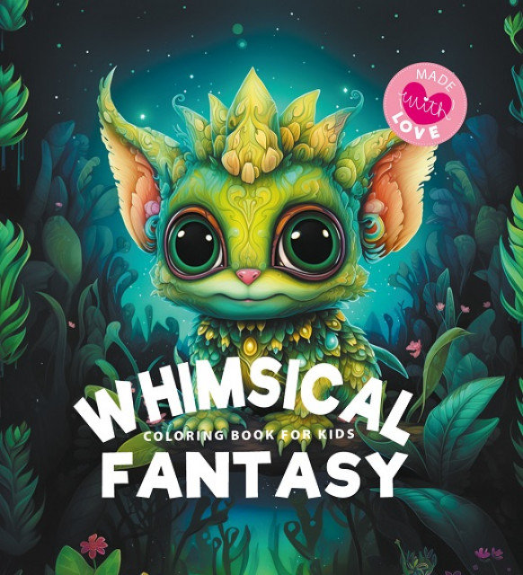 Kolorowanka Usztywniana Whimsical Fantasy Stworki - Fresh | Sklep EMPIK.COM