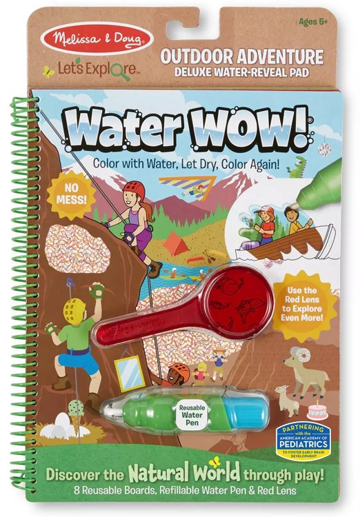 Kolorowanka wodna Water Wow Zabawa na dworze 40821 Melissa&Doug ...