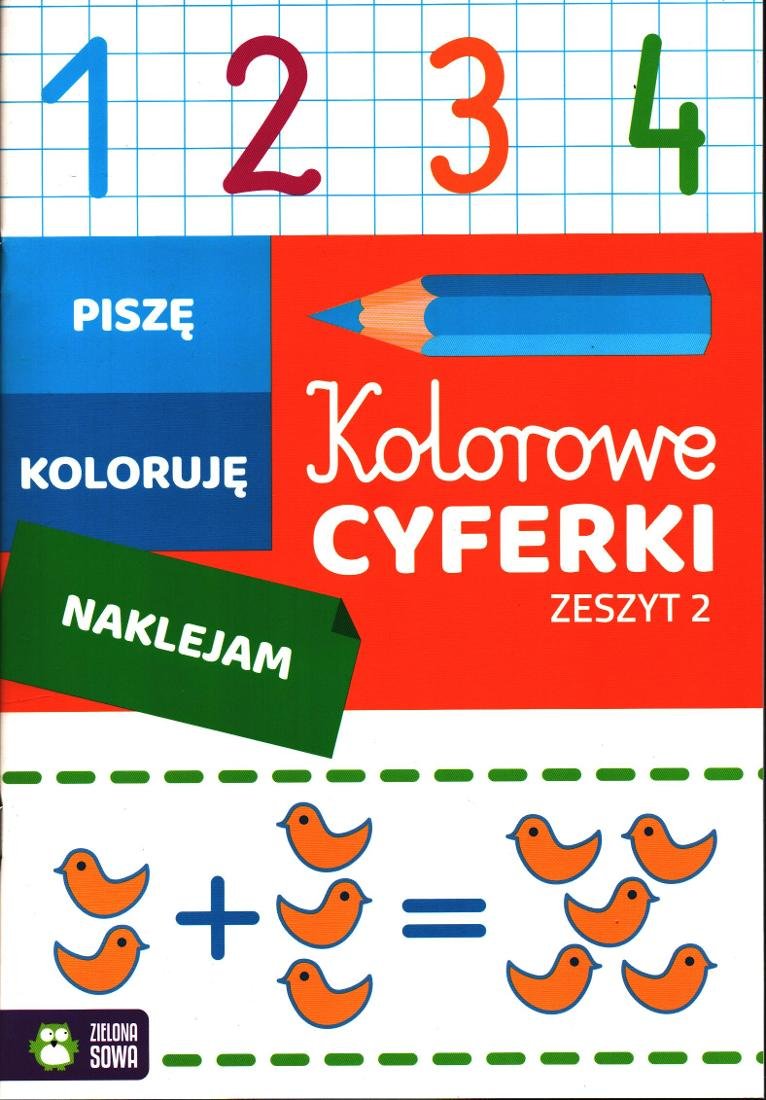 Kolorowe Cyferki - New Media Market Piotr Owczarczyk | Prasa Sklep ...
