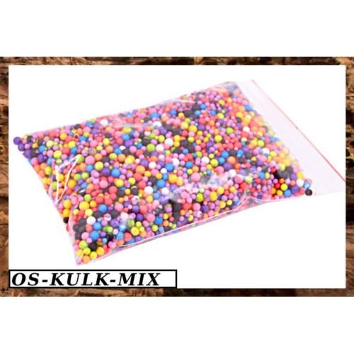 Kolorowe kulki styropianowe, 5mm, 0,5l, miks - OS-KULK-MIX - Inna marka ...