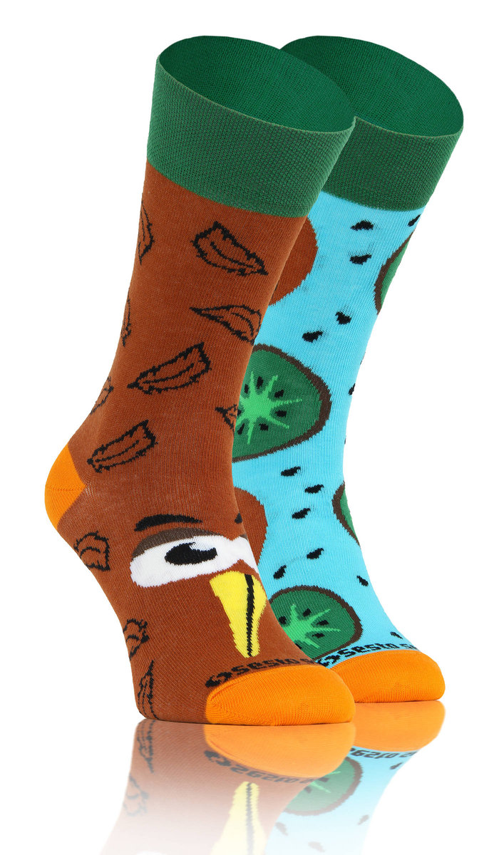 Kolorowe śmieszne SKARPETY FINEST Sesto Senso-35-38 - Sesto Senso | Moda Sklep EMPIK.COM