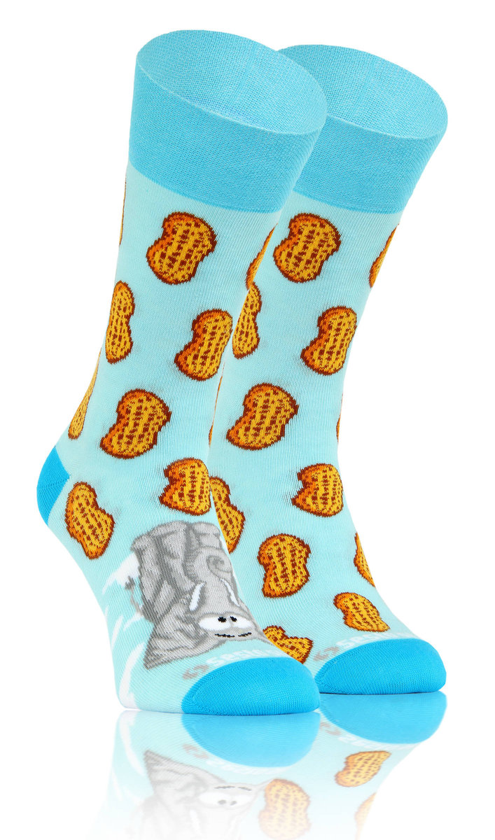 Kolorowe śmieszne SKARPETY FINEST Sesto Senso-43-46 - Sesto Senso | Moda Sklep EMPIK.COM