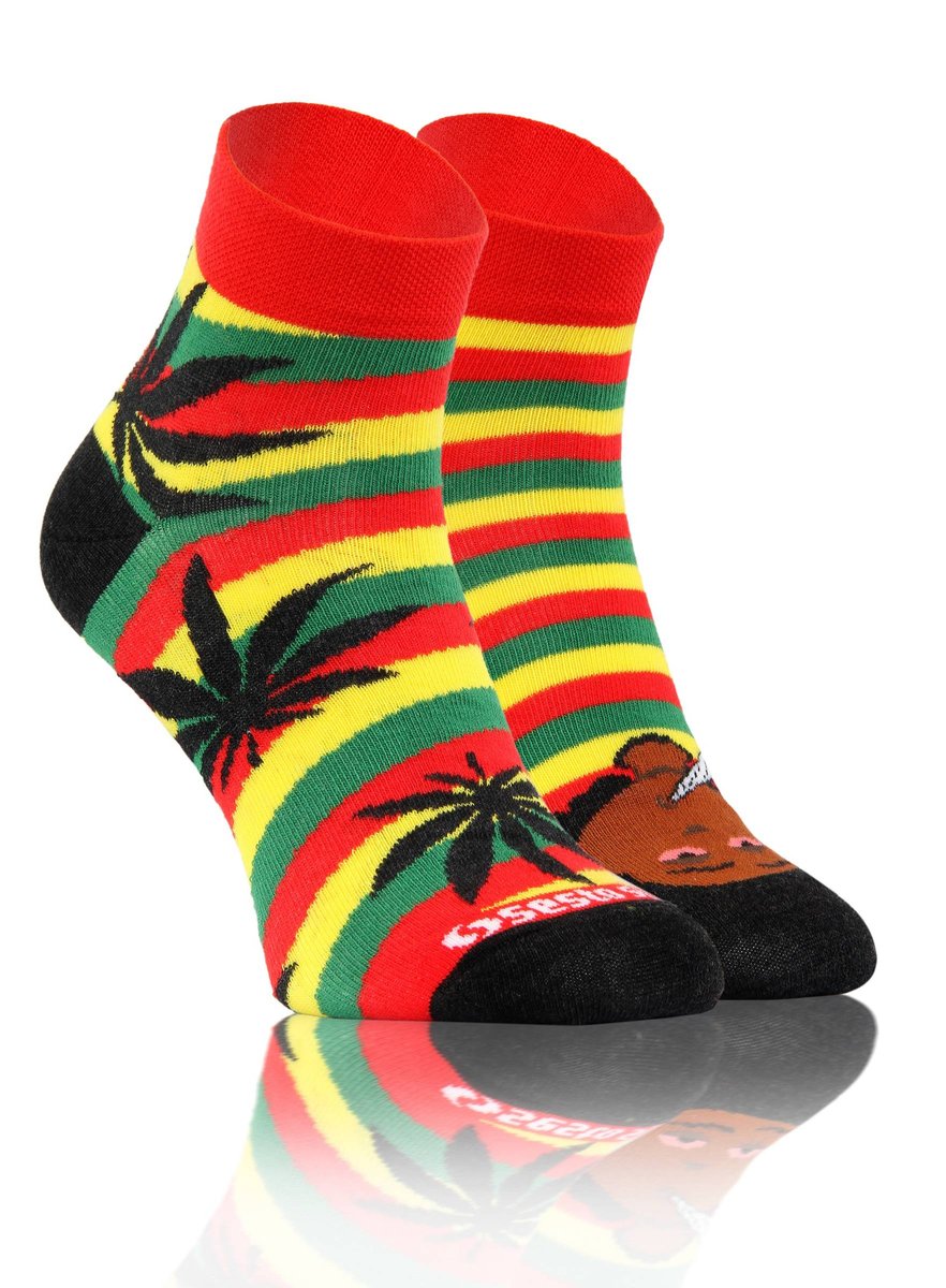 Kolorowe śmieszne ZAKOSTKI SKARPETY FINEST Sesto Senso-39-42 - Sesto Senso | Moda Sklep EMPIK.COM