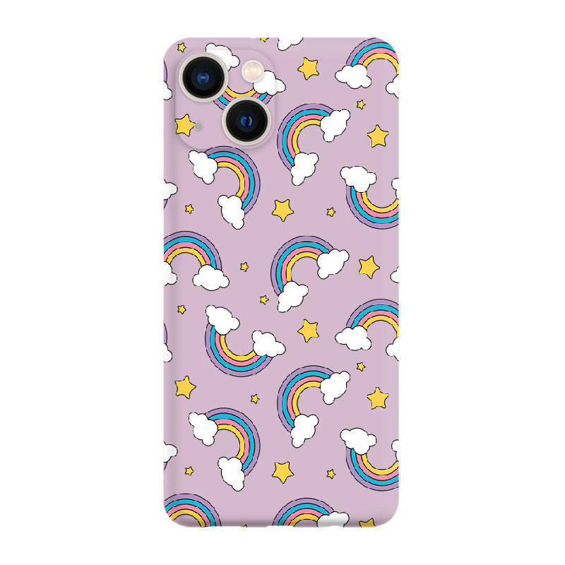 Kolorowe tęcze - iPhone 13 Etui matowe fiolet [TIF 18E] - PieceofCase ...