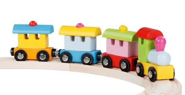 Kolorowy Pociąg Magnetyczny Turyn - Goki | Sklep EMPIK.COM