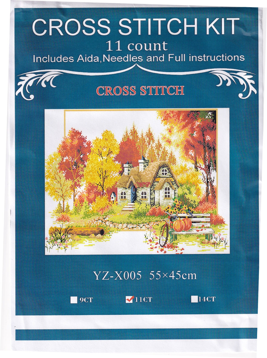 Koltat Diy Haft Krzyżykowy Zestaw Dom Jesienią - Koltat | Sklep EMPIK.COM