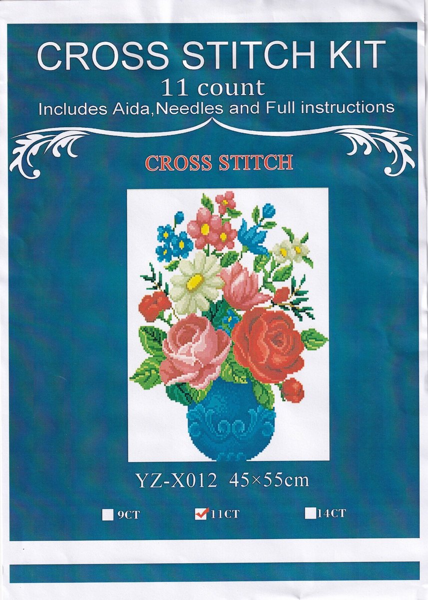 Koltat Diy Haft Krzyżykowy Zestaw Kwiaty X012 - Koltat | Sklep EMPIK.COM