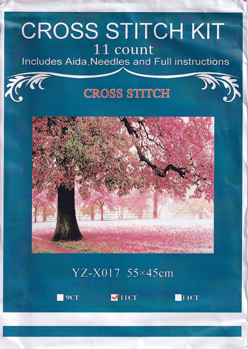 Koltat Diy Haft Krzyżykowy Zestaw Kwitnące Drzewo - Koltat | Sklep EMPIK.COM