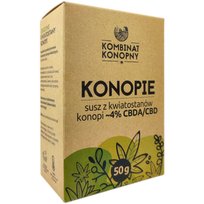 Kombinat Konopny, Konopie 4% CBDA/CBD, 50 g | Sklep EMPIK.COM